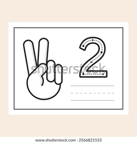 Number 2 Clipart Black And White | Free download on ClipArtMag