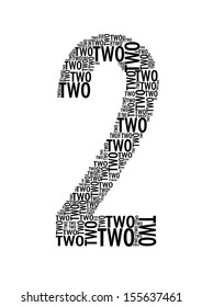 Number Two Signs Vector Images Stock Vector (Royalty Free) 155637461 ...