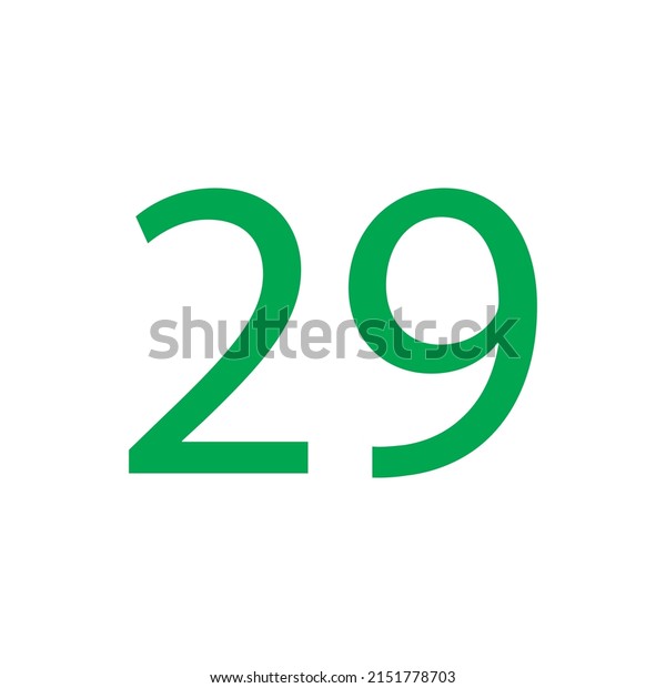 Number Vector Illustration Isolated On White Stock Vector (Royalty Free ...