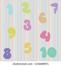 Capital Lowercase Letters Tt English Alphabet Stock Vector (Royalty ...