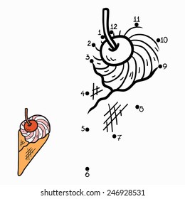 Numbers Game Ice Cream Stock Vector (Royalty Free) 246928531 | Shutterstock