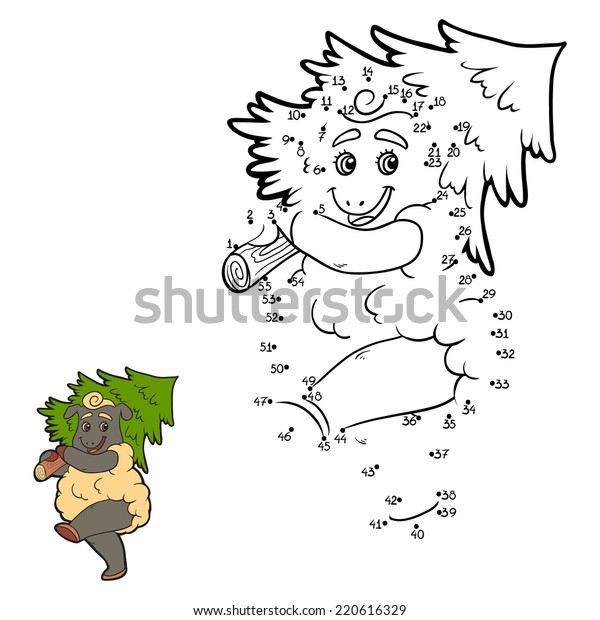 Numbers Game Sheep Stock Vector (Royalty Free) 220616329 | Shutterstock