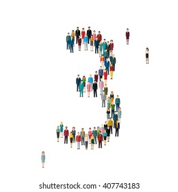 2,310 Numbers made people Images, Stock Photos & Vectors | Shutterstock
