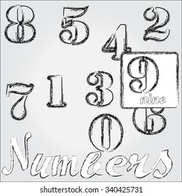 Numbers Number Eight Stock Vector (Royalty Free) 340425731 | Shutterstock