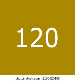 Numbers Vector 120 Pastel Background Fit Stock Vector (Royalty Free ...