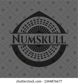 Numskull Black Emblem Stock Vector (Royalty Free) 1344876677 | Shutterstock