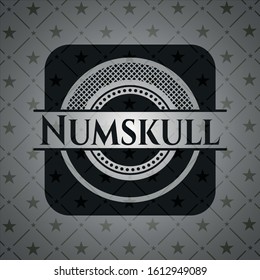 Numskull Dark Badge Vector Illustration Detailed Stock Vector (Royalty ...