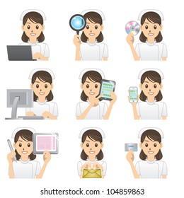 8,236 Nurse on phone Stock Illustrations, Images & Vectors | Shutterstock