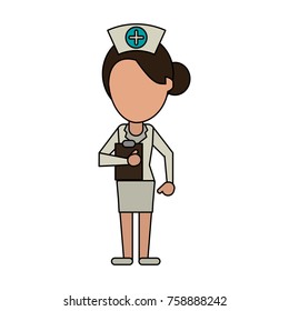 Nurse Faceless Avatar Stock Vector (Royalty Free) 758888242 | Shutterstock