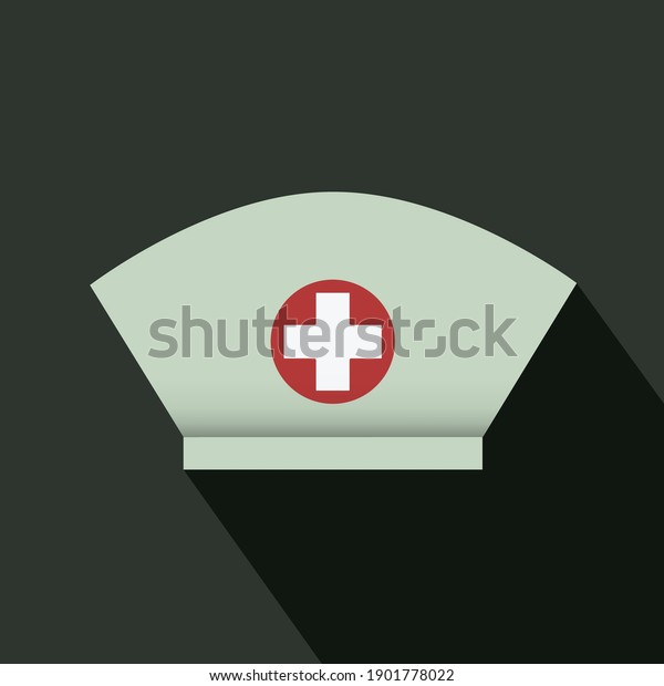 Nurse Hat Isolated Vector Illustration Stock Vector (Royalty Free ...