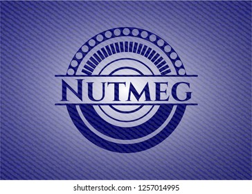 Nutmeg Denim Background Stock Vector (Royalty Free) 1257014995 ...