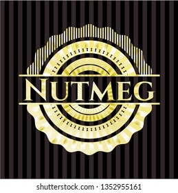 Nutmeg Shiny Emblem Stock Vector (Royalty Free) 1352955161 | Shutterstock