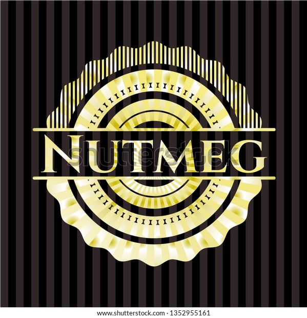 Nutmeg Shiny Emblem Stock Vector (Royalty Free) 1352955161 | Shutterstock