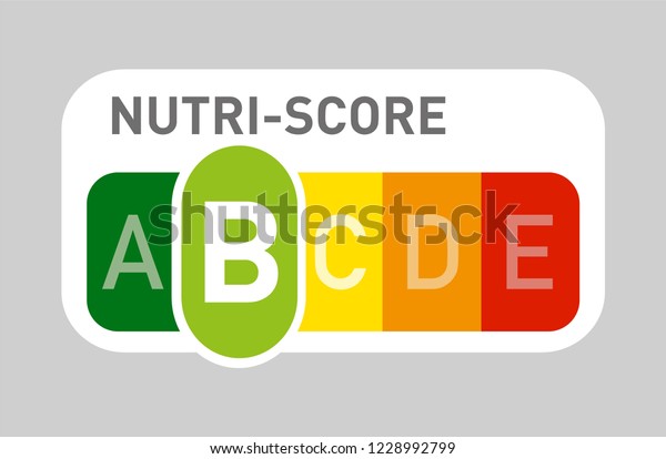 Nutriscore Official Label B Score Stock Vector (Royalty Free ...