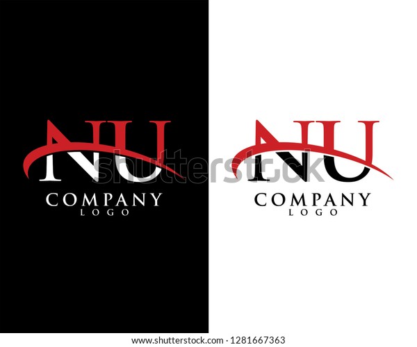 Nuun Initial Letter Logotype Company Logo Stock Vector (Royalty Free ...