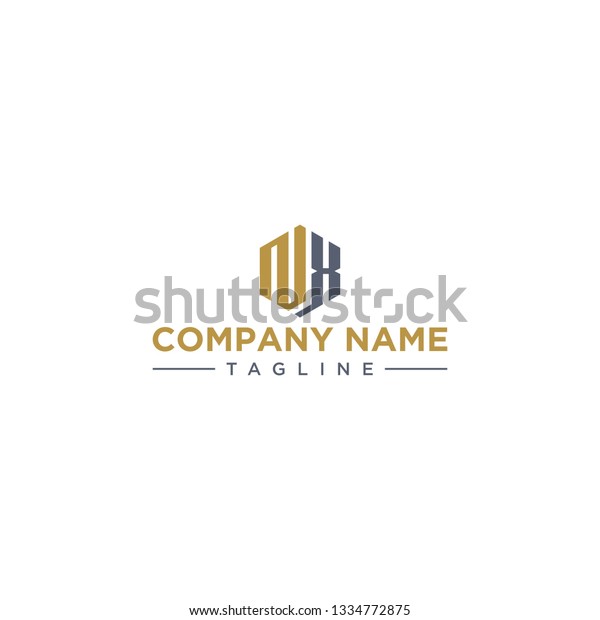 Nx Letter Icon Hexagon Shape Stock Vector (Royalty Free) 1334772875 ...