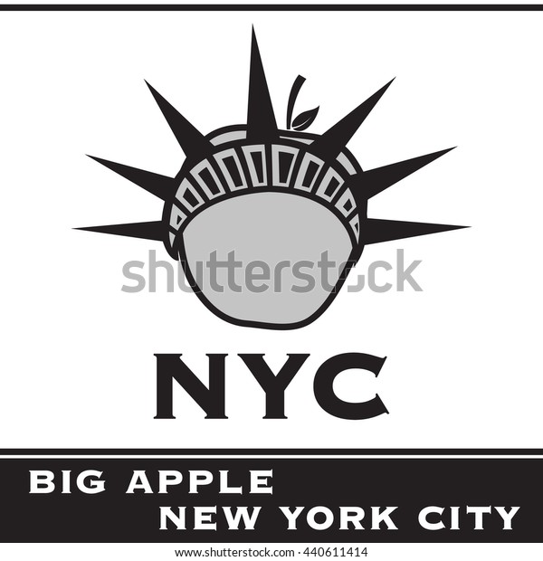 Nyc Logo Vector Illustration Tshirt Logo Stock Vector (Royalty Free ...