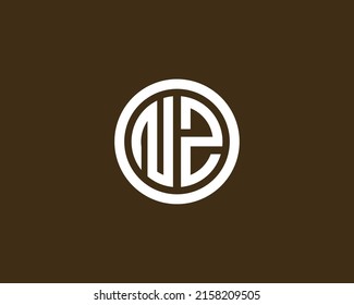 Nz Logo Design Vector Template Stock Vector (Royalty Free) 2158209505 ...