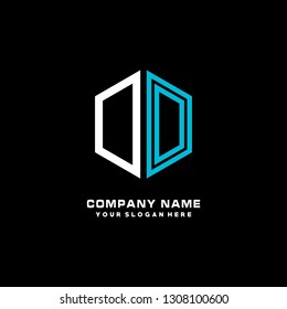 O O Initial Letter Modern Logo Stock Vector (Royalty Free) 1308100600 ...