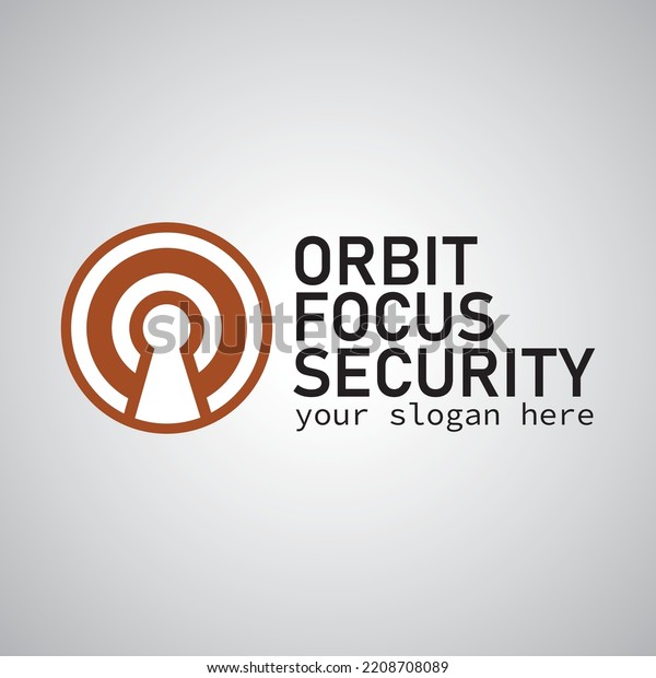 O Letter Focus Security Logo Stock Vector (Royalty Free) 2208708089 ...
