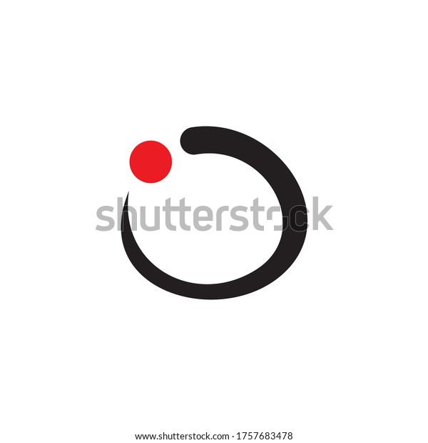 O Letter Initial Icon Logo Design Stock Vector (Royalty Free ...