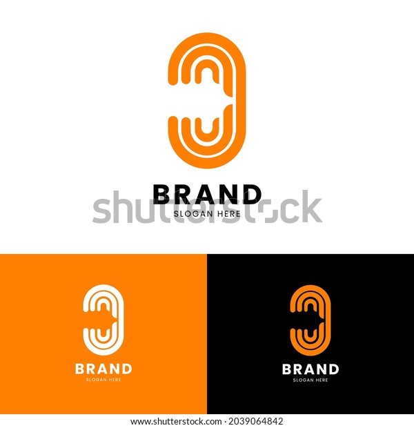 O Letter Logo Can Be Mostly Stock Vector (Royalty Free) 2039064842