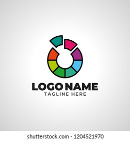 O Letter Logo Template Stock Vector (Royalty Free) 1204521970 ...