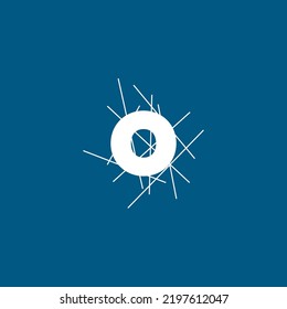 O Letter Mark Conceptual Logo Vector Stock Vector (Royalty Free ...