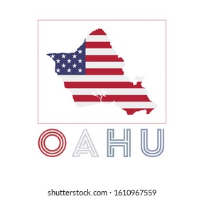 Oahu Logo Map Oahu Island Name: เวกเตอร์สต็อก (ปลอดค่าลิขสิทธิ์ ...