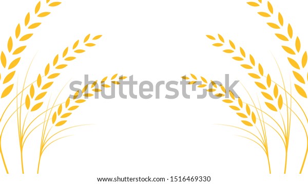 Oat Pattern Wallpaper Oat Symbol Free Stock Vector (Royalty Free ...