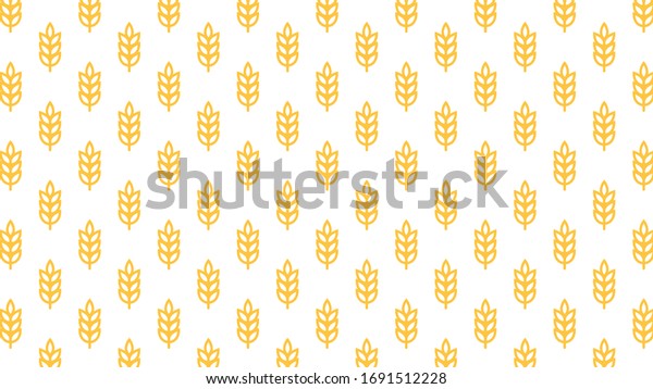 Oat Pattern Wallpaper Oat Symbol Free Stock Vector (Royalty Free ...