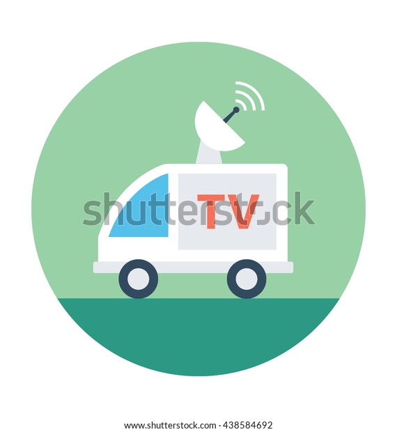 Ob Van Vector Icon Stock Vector (Royalty Free) 438584692 | Shutterstock