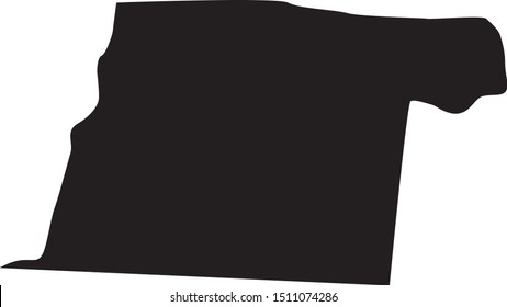 Obion County Map Tennessee State Stock Vector (Royalty Free) 1511074286 ...