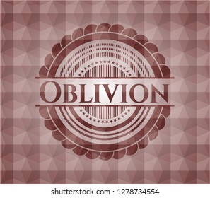 Oblivion Red Emblem Geometric Background Seamless Stock Vector (Royalty ...