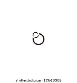 Oc Logo Font Letter Vector Stock Vector (Royalty Free) 1336130882 ...