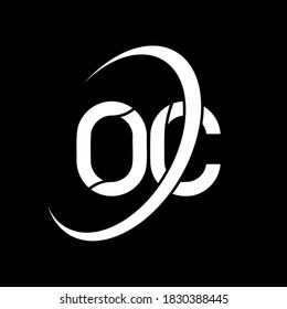Oc Logo O C Design White Stock Vector (Royalty Free) 1830388445 ...