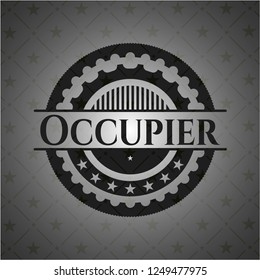 Occupier Realistic Dark Emblem Stock Vector (Royalty Free) 1249477975 ...