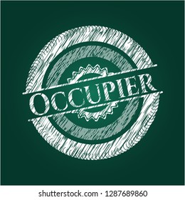 Occupier Written On Chalkboard Stock Vector (Royalty Free) 1287689860 ...
