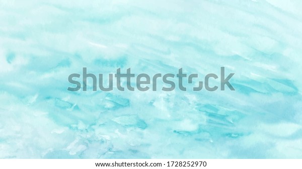 Ocean Water Texture Abstract Hand Painted Stock Vector (Royalty Free ...