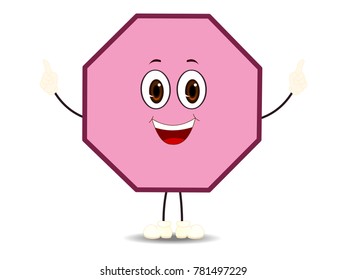 Cartoon Character Funny Monster Vector Illustration Stock Vector ...