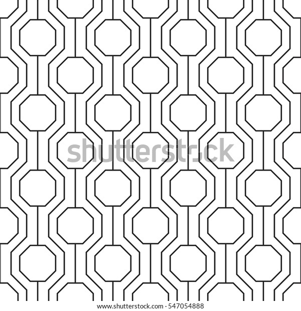 Patrón de octagones, fondo geométrico abstracto