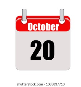 October Calendar Vector Stock Vector (Royalty Free) 1083837710 ...