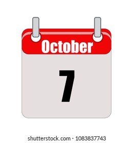 October Calendar Vector Stock Vector (Royalty Free) 1083837743 ...