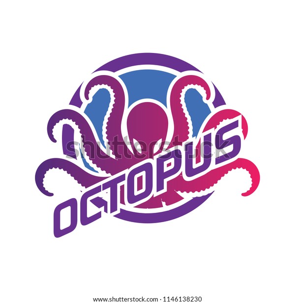 Octopus Logo Your Business Vector Illustration Stock Vector (Royalty ...