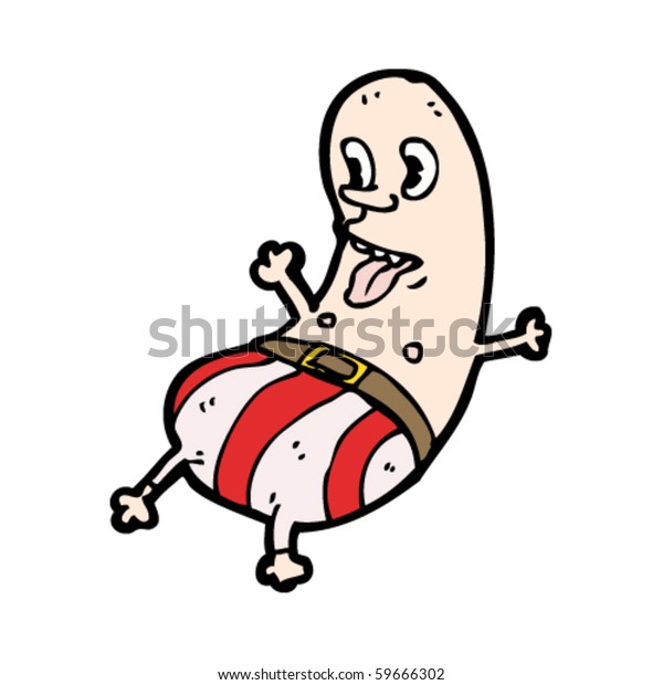Odd Pirate Man Cartoon Stock Vector (Royalty Free) 59666302 | Shutterstock