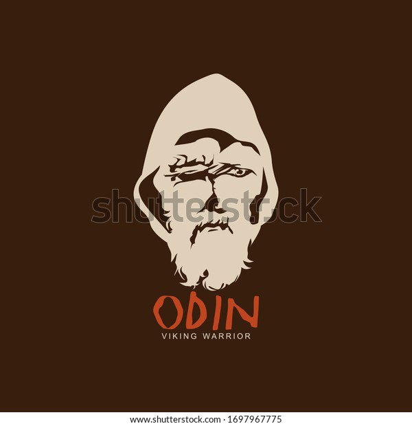 Odin Old Blind Peasant Nordic Viking Stock Vector (Royalty Free ...