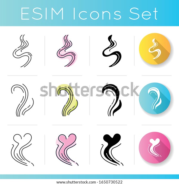 Odor Icons Set Good Bad Smell Stock Vector (Royalty Free) 1650730522 | Shutterstock