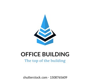Office Building Logo Modern Design Vector Stock Vector (Royalty Free ...