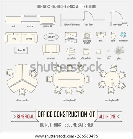 Modern Drawing Office Layout Plan | Free download on ClipArtMag