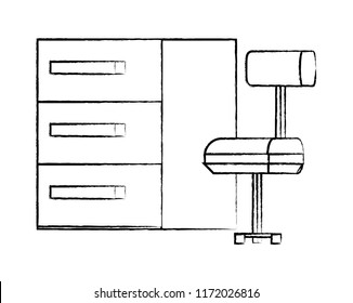 Office Drawer Design Stock Vector (Royalty Free) 1172030029 | Shutterstock